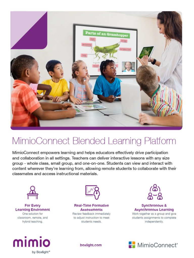 MimioConnect: Engage Every Learner | PDF | Computing | Software