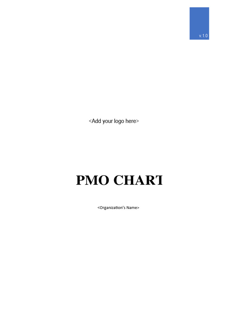 PMO Charter Document | PDF | Project Management | Business