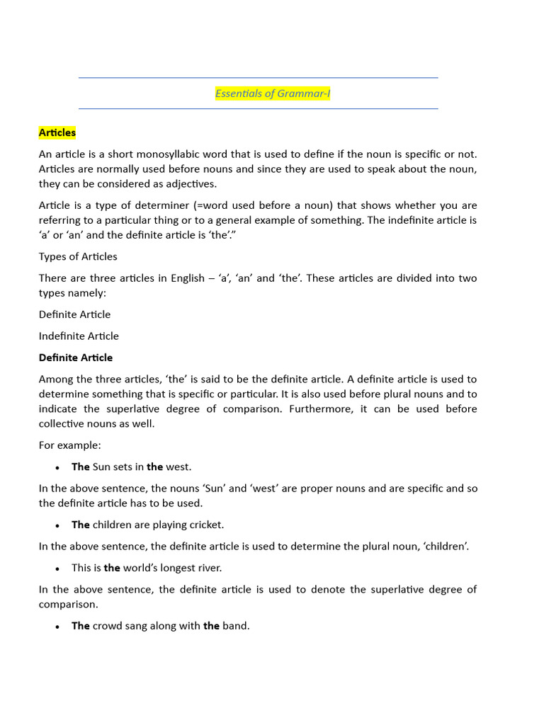Cs Unit 2 Pdf Pronoun Part Of Speech
