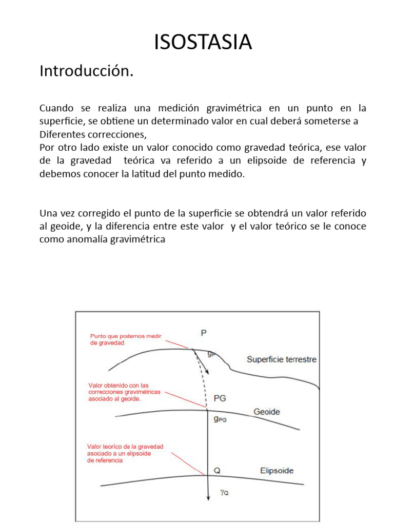 Clase 2. Isostasia | PDF | Geofísica | Ciencias de la Tierra