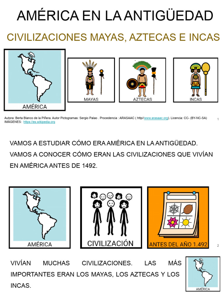 Civilizaciones Mayas, Aztecas e Incas | PDF | Imperio Inca ...