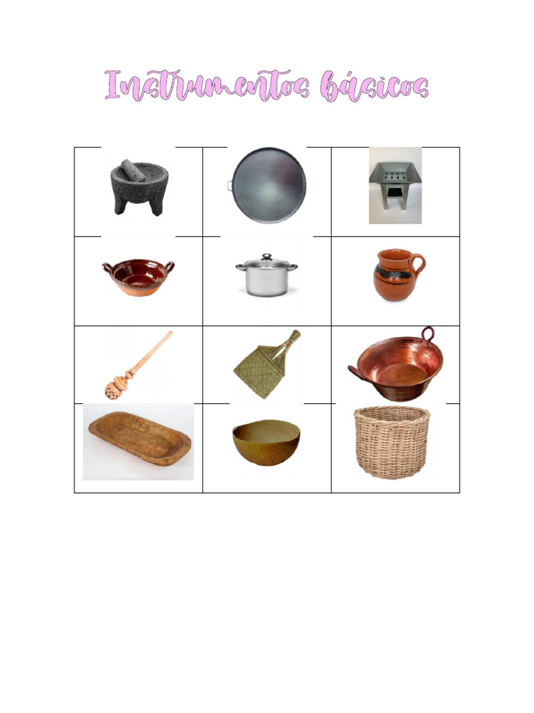 Instrumentos Básicos | PDF