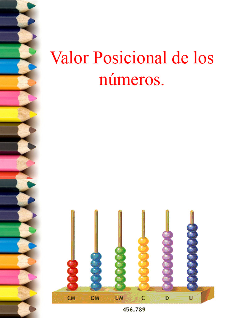 Descomposición de Números y Valor Posicional | PDF | Notación ...