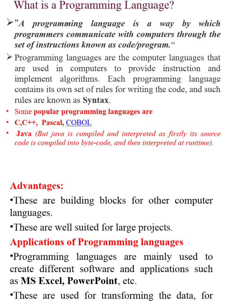 Sl Unit 1 Ruby Pdf Programming Language Scripting Language 