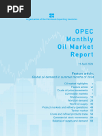 OPEC Monthly Oil Market Report Sept 2024 | PDF | Opec | Petroleum
