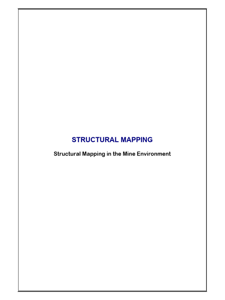09 - Structural Mapping | PDF | Structural Geology