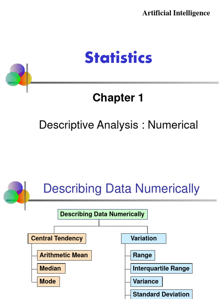Chapter 1 | PDF | Mean | Median