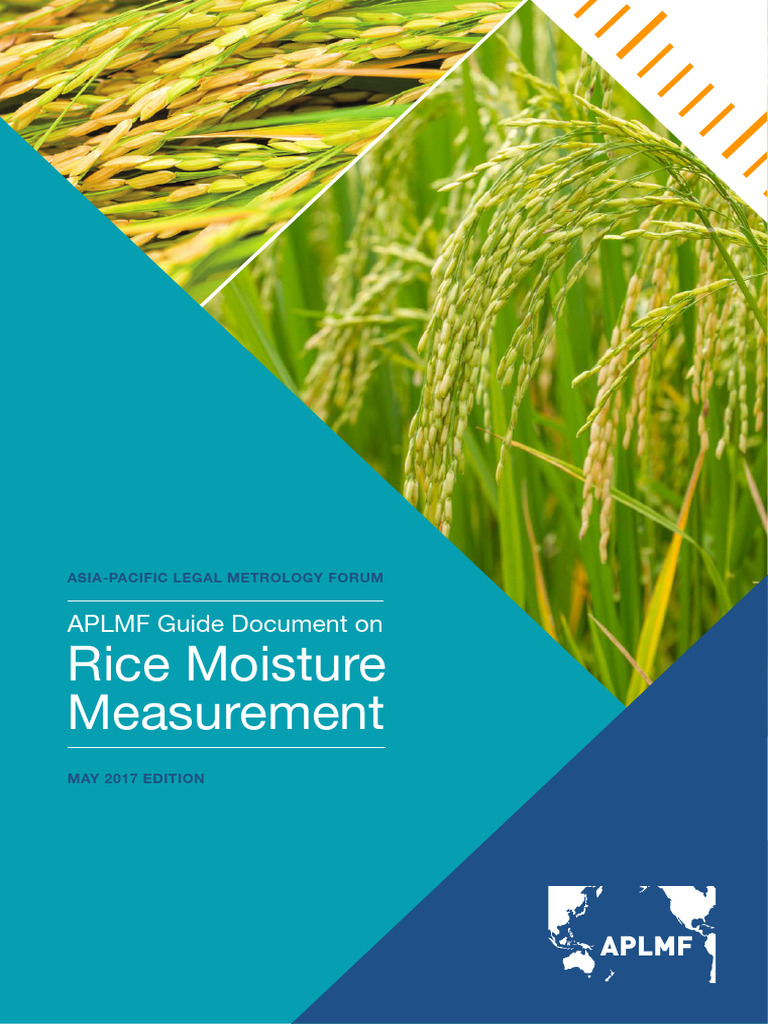 APLMF Guide: Rice Moisture Measurement | PDF | Calibration | Metrology