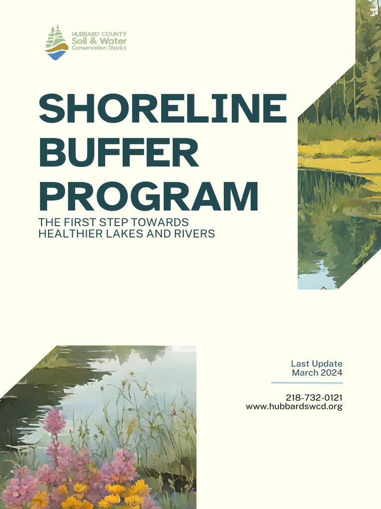 Hubbard County Soil & Water Conservation District Shoreline Buffer ...