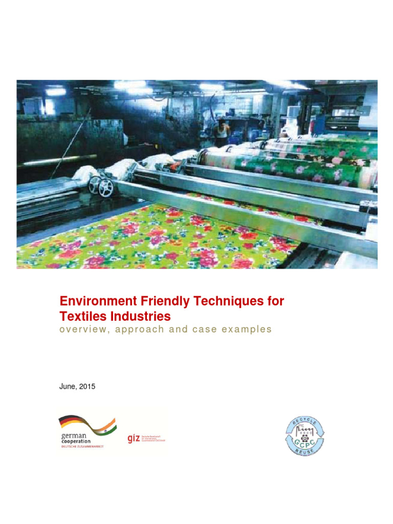 Environmental Friendly Techniques in Textiles Industry Case Examples ...
