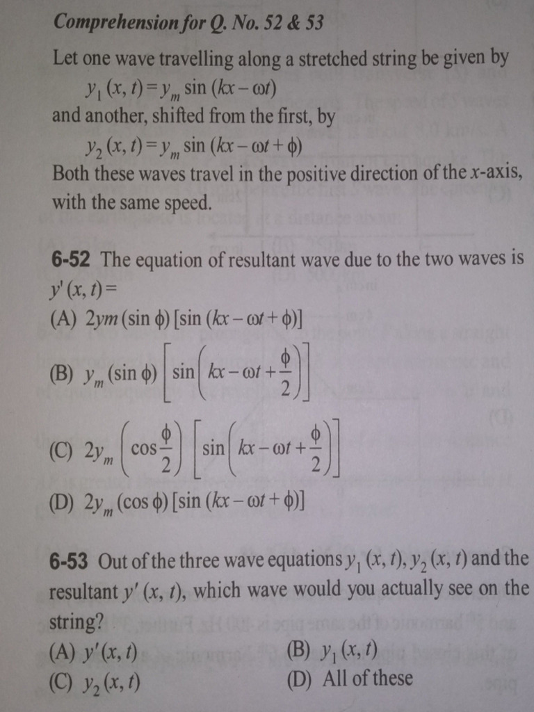 Wave On String - 2 | PDF