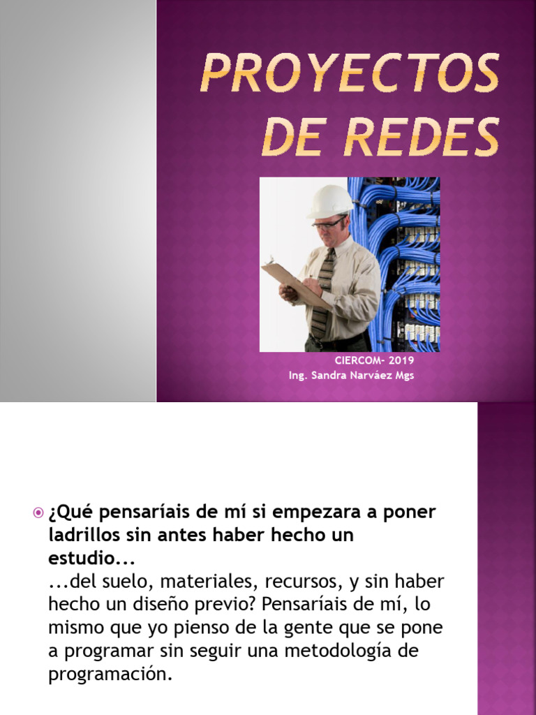 Proyectos de Redes 1 | PDF | Bienes | Gestión de recursos humanos