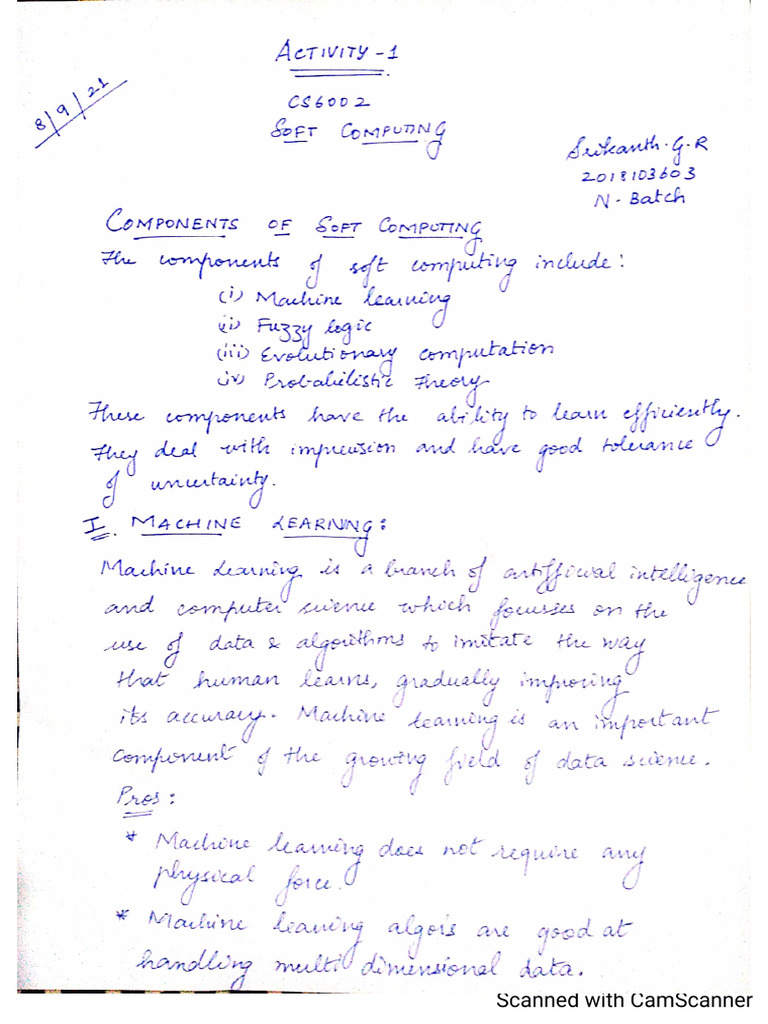 CS6002 Activity-1 | PDF