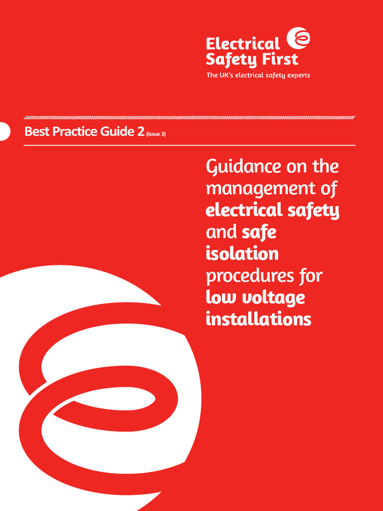 Best Practice Guide 2 Issue 3 | PDF | Safety | Electrician