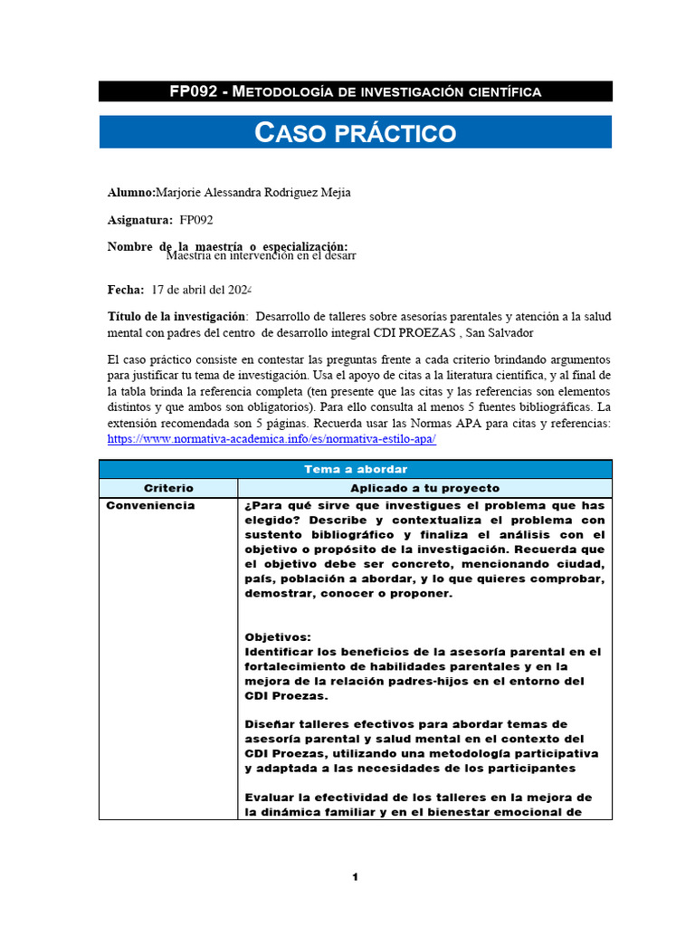 Talleres de Asesoría Parental en CDI | PDF | Bienestar | Salud mental