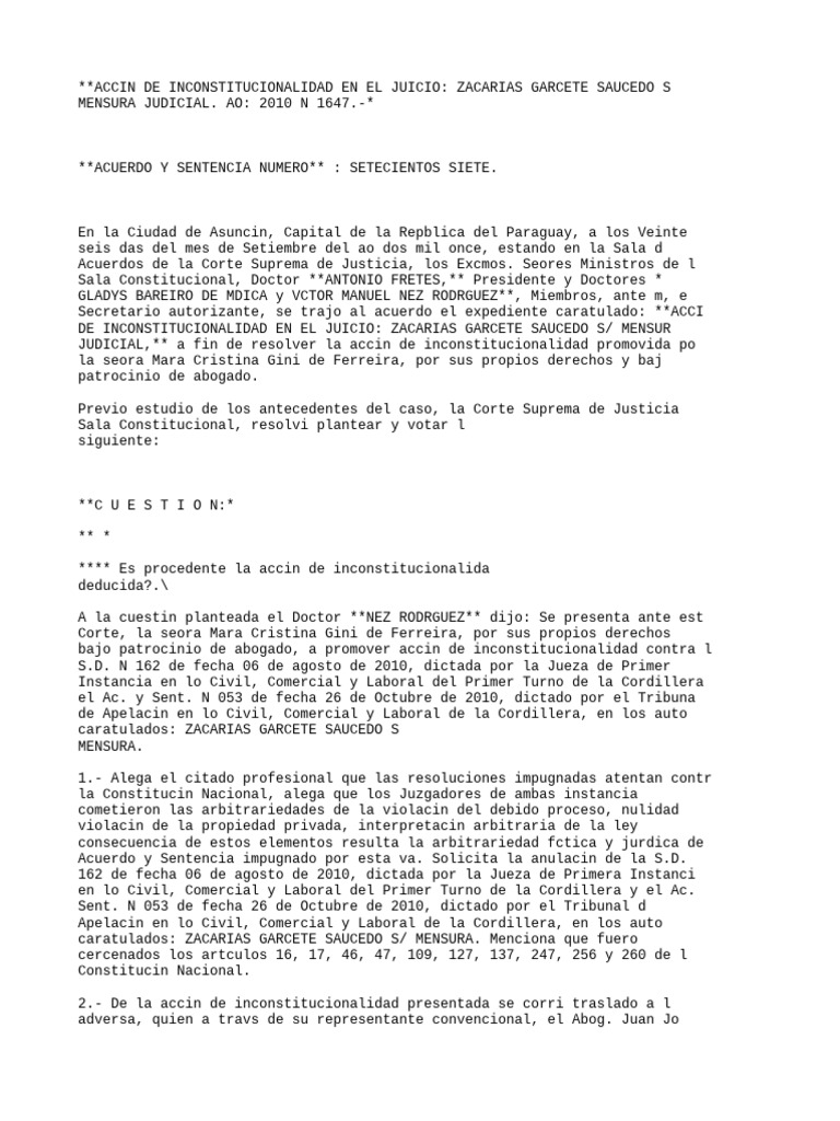 23567 | PDF | Sentencia (ley) | Debido al proceso