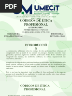 Códigos de Ética Profesional: Implicaciones | PDF | Comportamiento