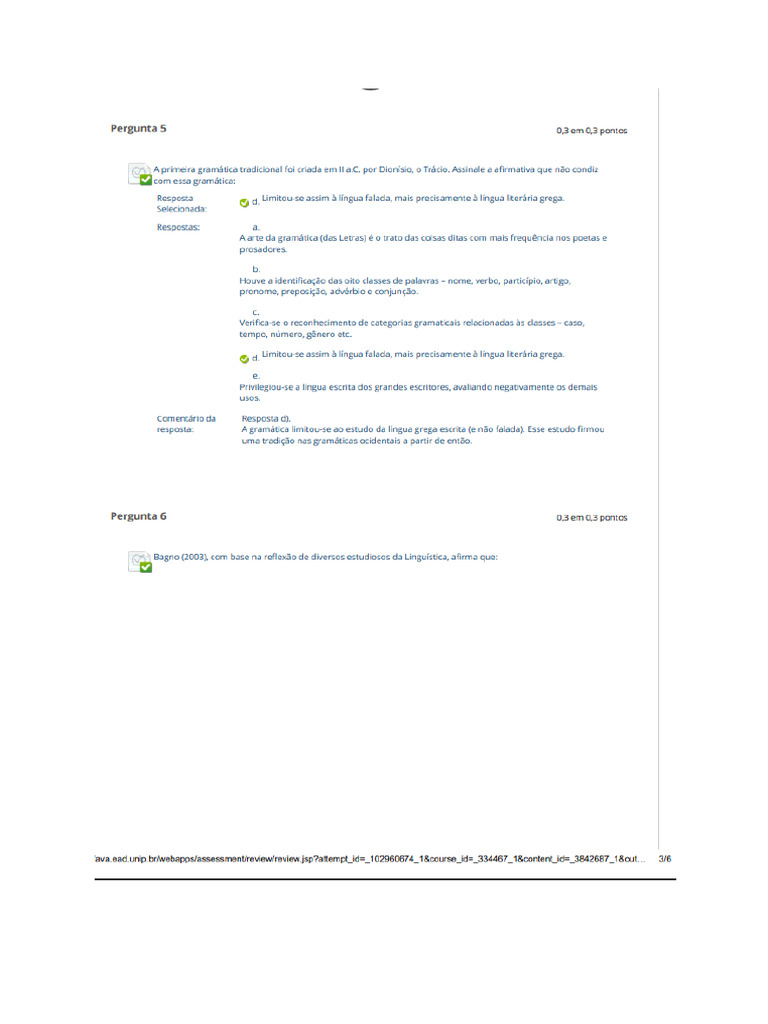LINGUISTICA GERAL Part (III | PDF