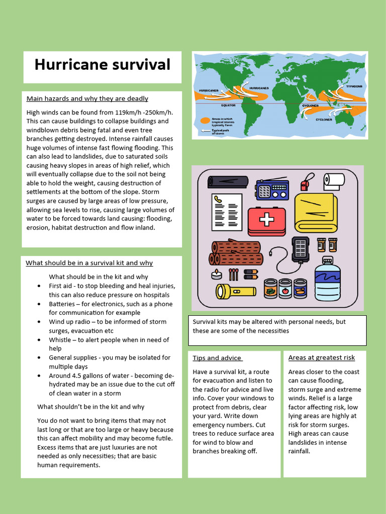 Tropical Cyclones | PDF | Storm Surge | Flood