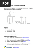 Disappearing Cross Temperature | PDF | Chemical Reactions | Temperature
