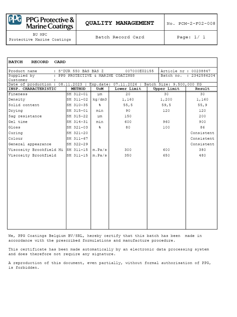 Sigmadur 550 Base Z (2342586204) | PDF