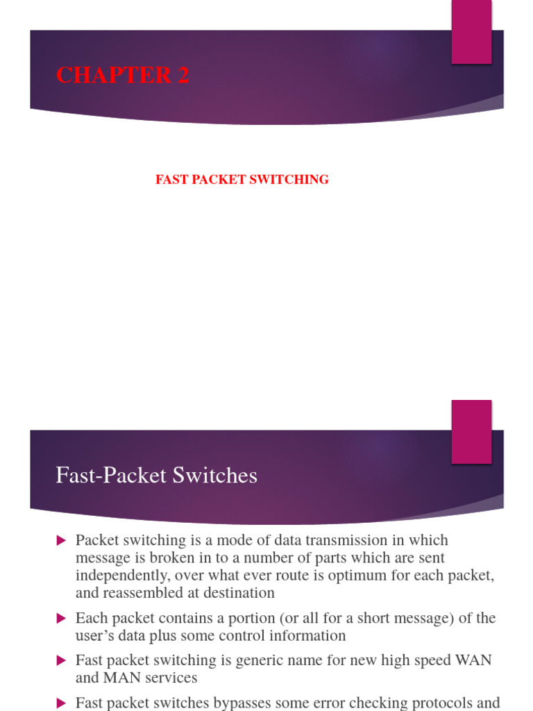 Chapter 2 | Download Free PDF | Asynchronous Transfer Mode | Computer Network