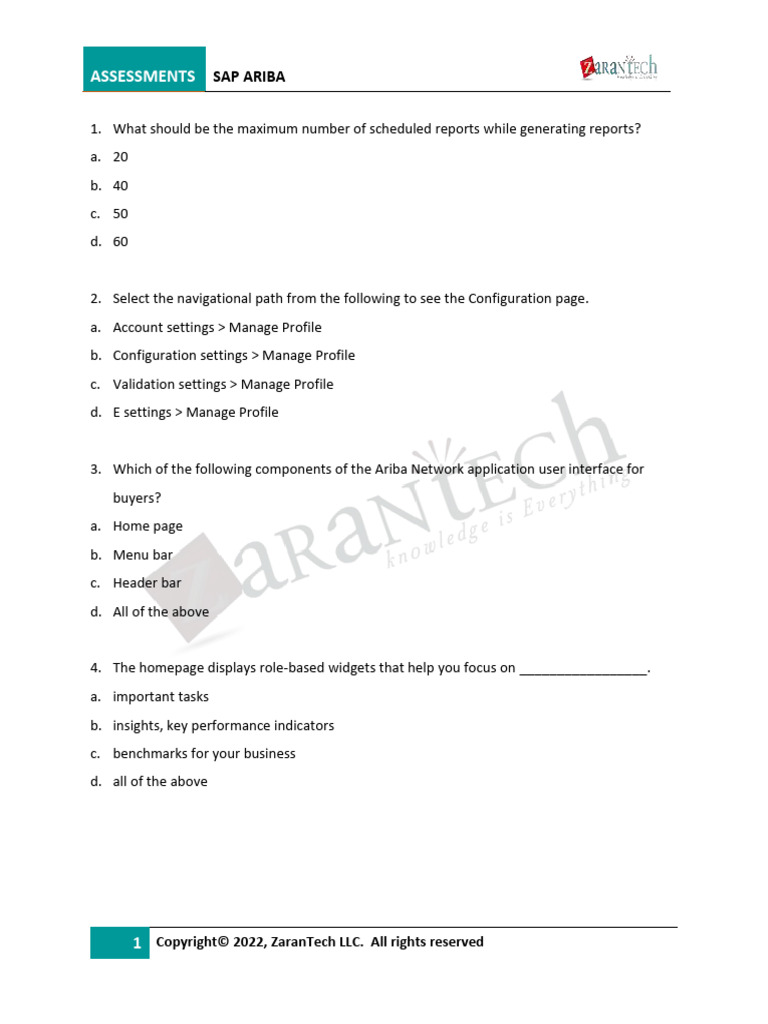 Assessment - Administration - Core Administration | PDF | Invoice ...