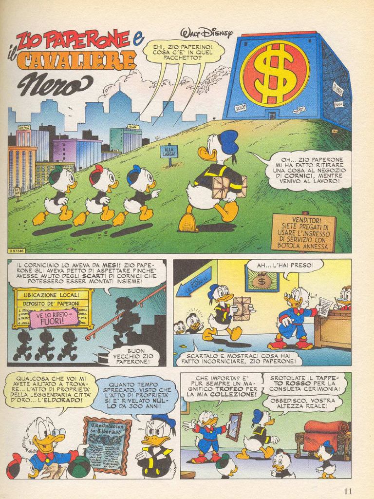 Don Rosa - Zio Paperone E Il Cavaliere Nero | PDF