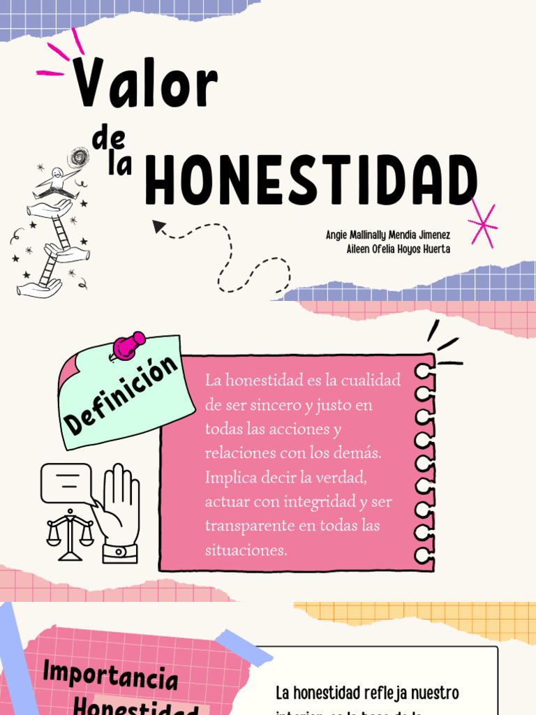 Valor de La Honestidad | PDF | Educación en artes liberales ...