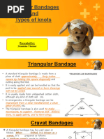 Bandaging Technique | PDF | Hand | Knot