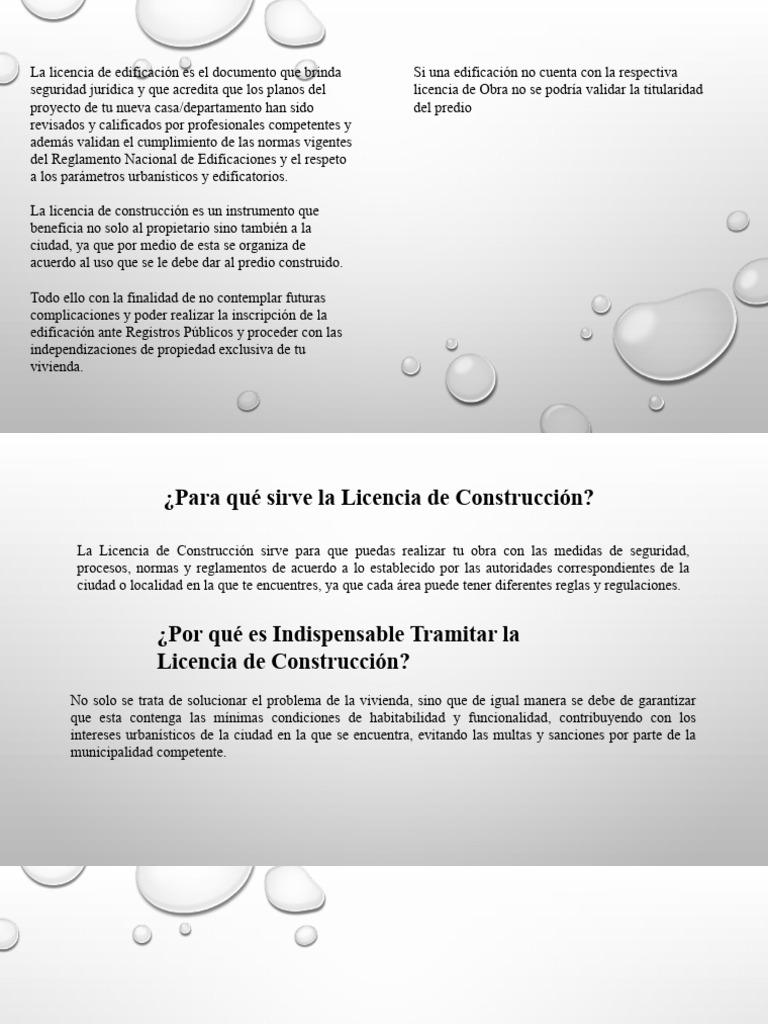 Licencia de Edificacion Modalidad | Descargar gratis PDF | Evaluación de impacto ambiental ...