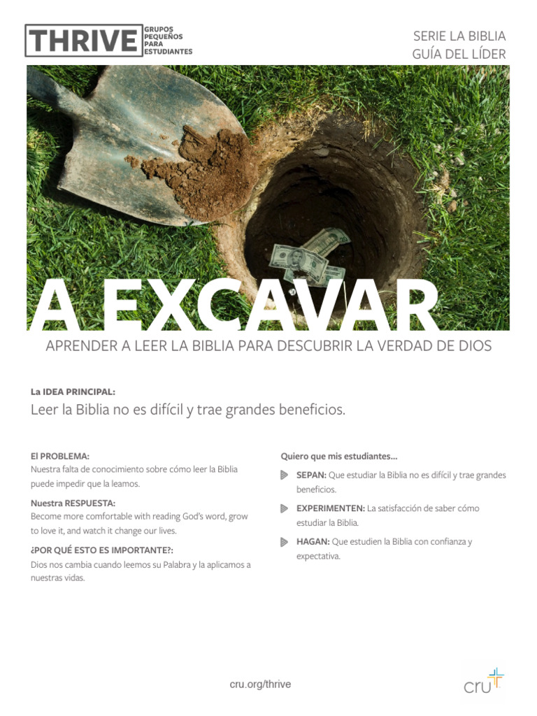 Aprender a Excavar en la Biblia | PDF | Biblia | Dios