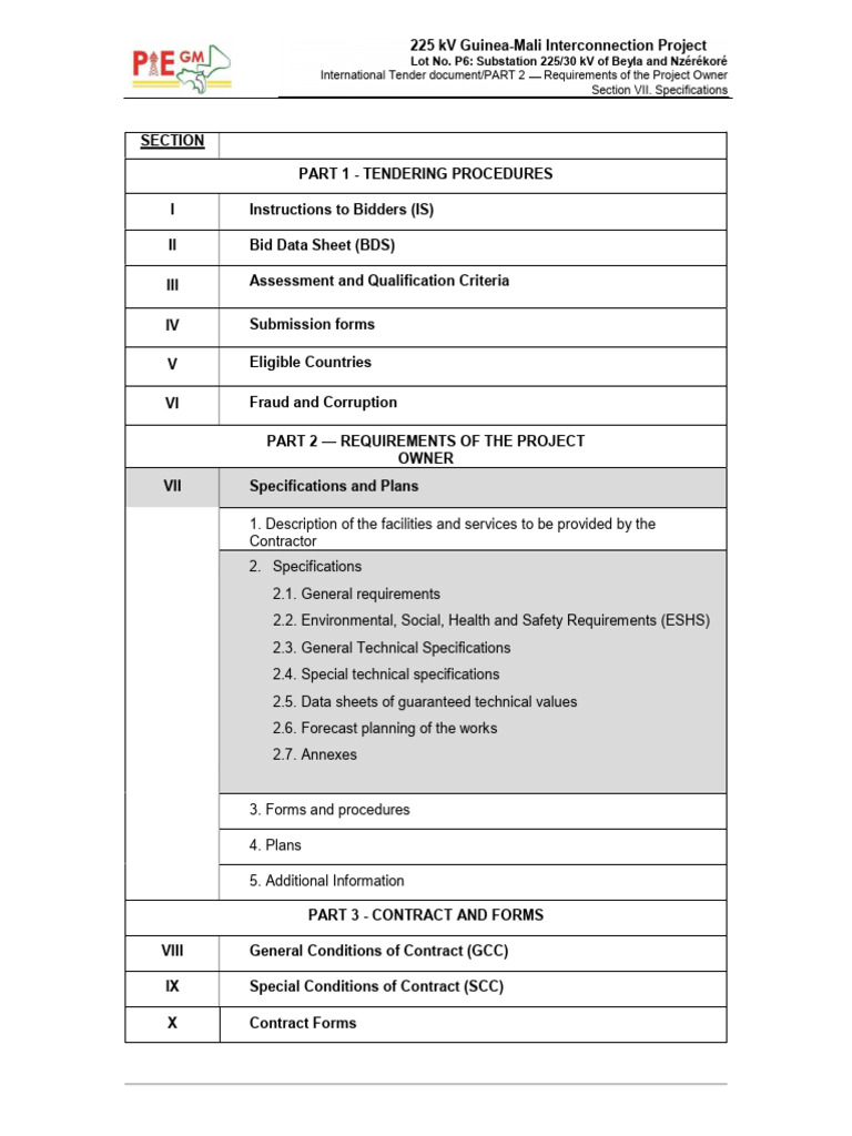 Technial Specification - General Requirement | PDF | Transformer ...
