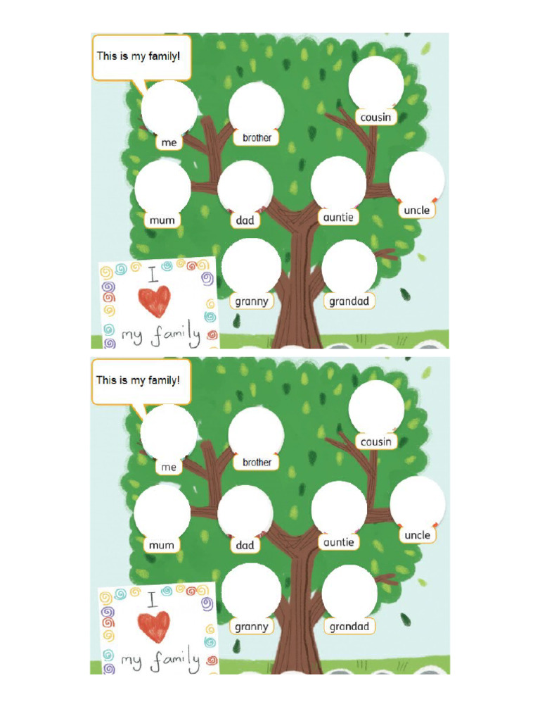 Family Tree Worksheet | PDF