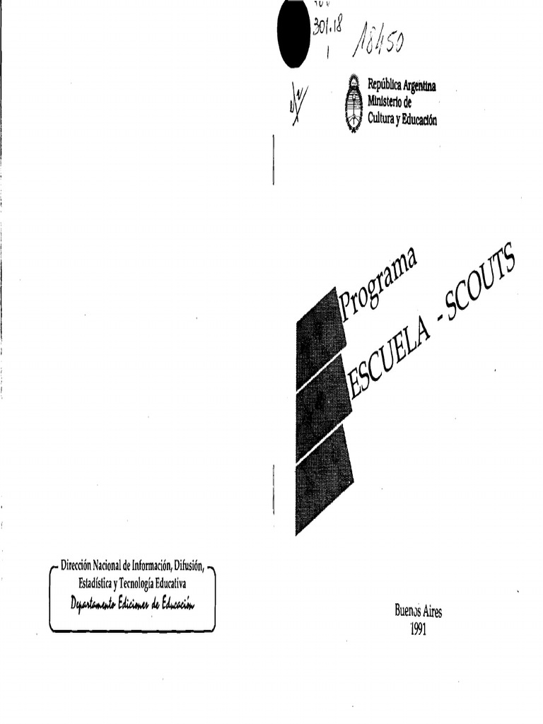 Escuela - Scout Menem 1990 | PDF