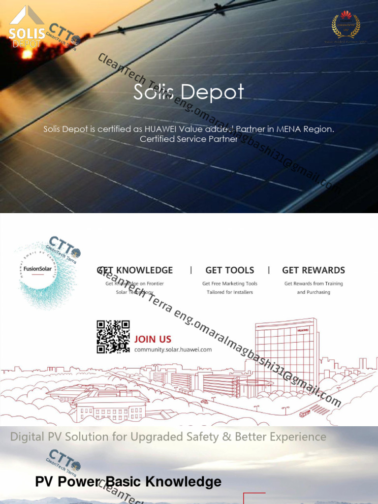 PV Power Basic Knowledge | PDF | Electric Power Transmission | Power Engineering
