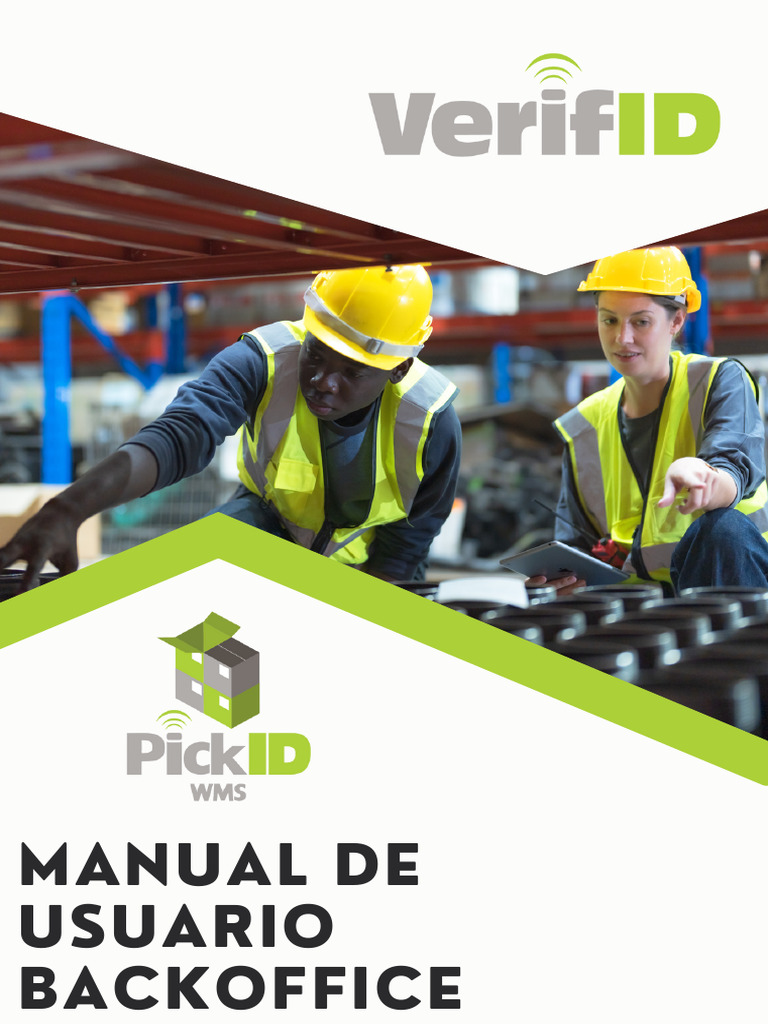 Manual PickID BackOffice | PDF | Ventana (informática) | Usuario (informática)