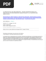 Protocole Modele | PDF