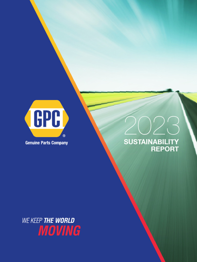 2023 GPC Sustainability Report - FINAL | PDF | Greenhouse Gas ...