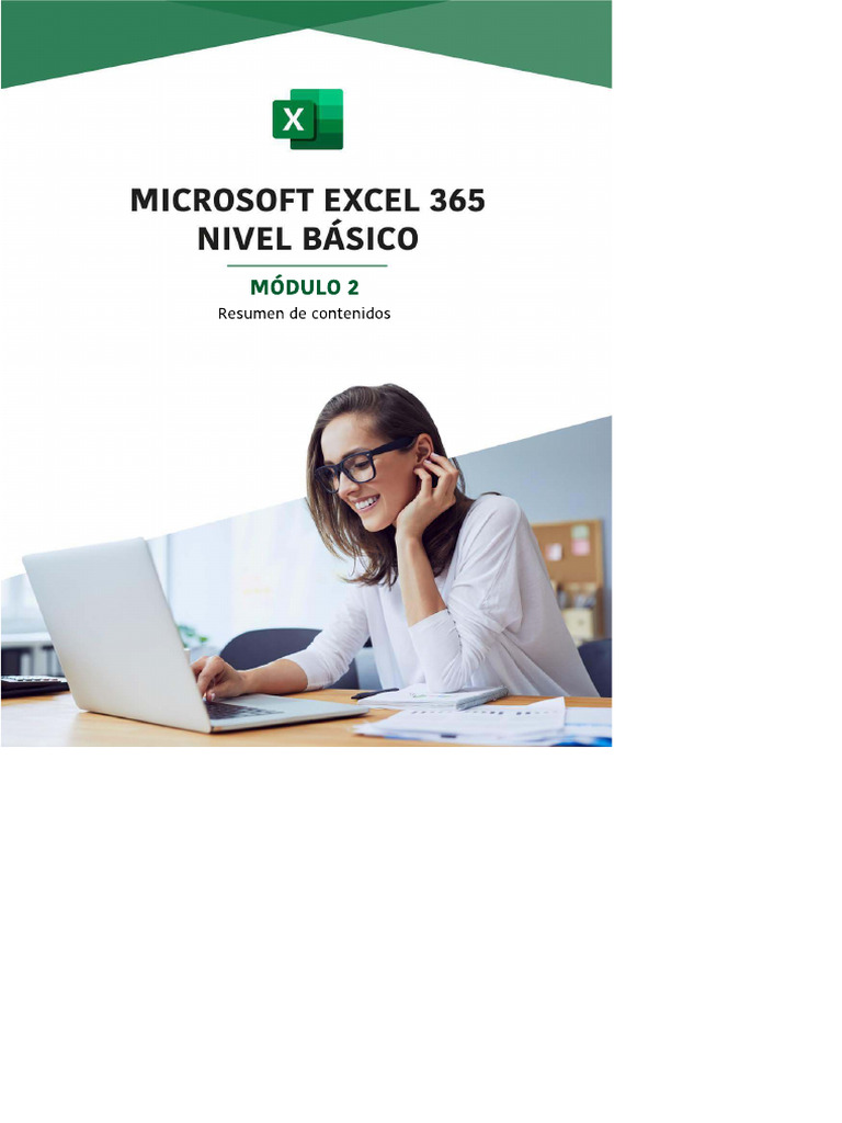 Módulo 2 de Resumen de Contenido Office365 Excel - v2 | PDF