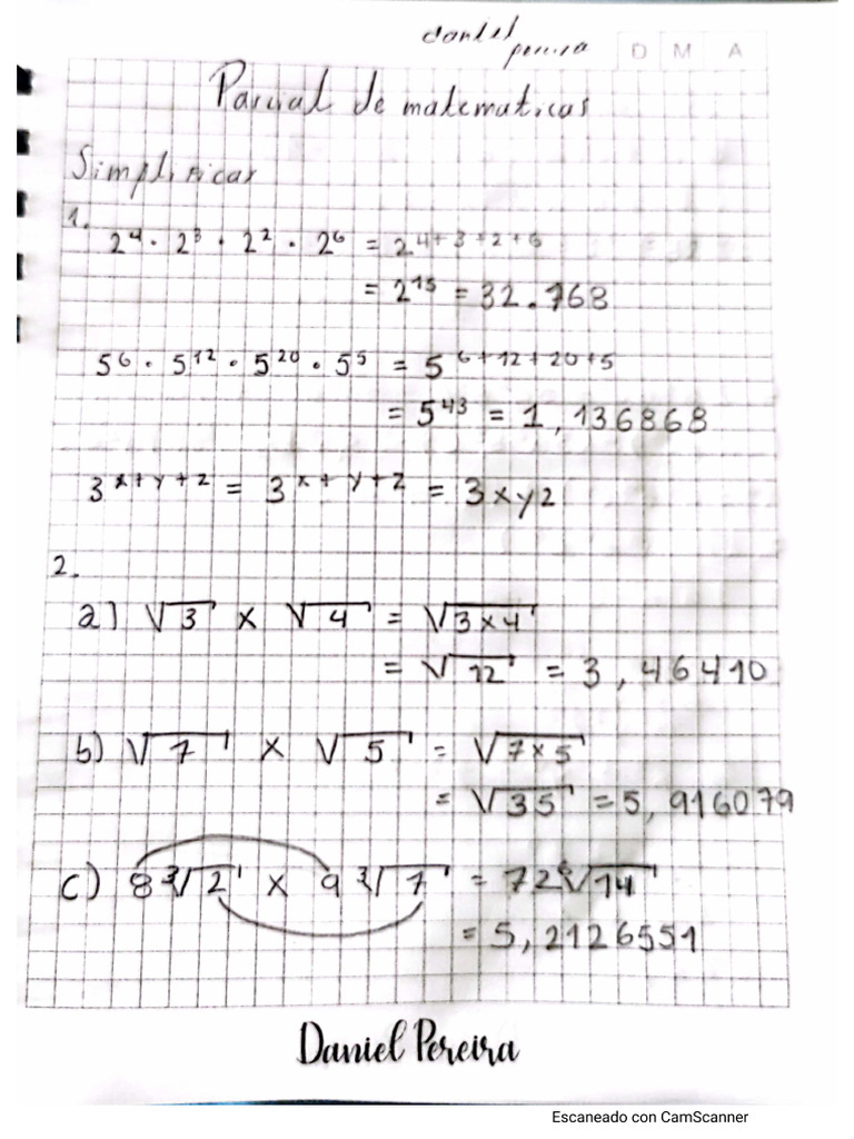 Parcial 2 Mate | PDF