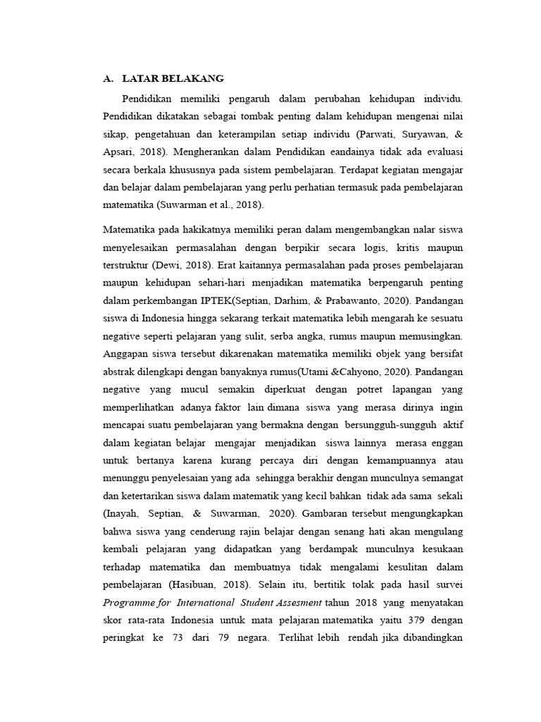 LATAR BELAKANG PPD (AutoRecovered) | PDF