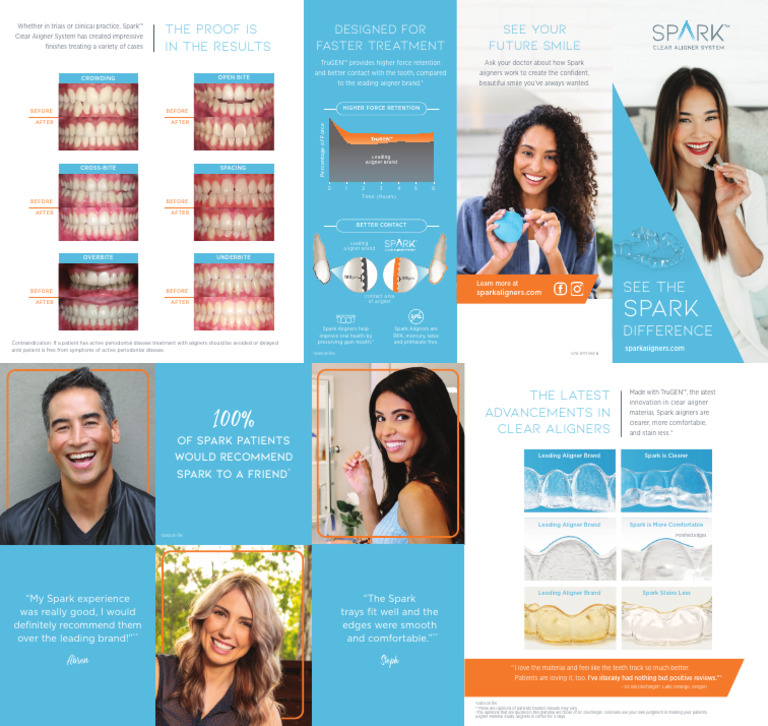 070-7551 RevB Spark Patient Brochure New Cover | PDF | Periodontology ...