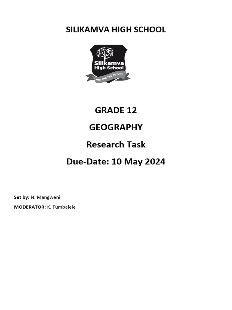 Geography Research Project-1 | PDF | Data | Cognition