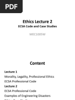 ECSA Code of Conduct for Engineers | PDF | Conflict Of Interest ...