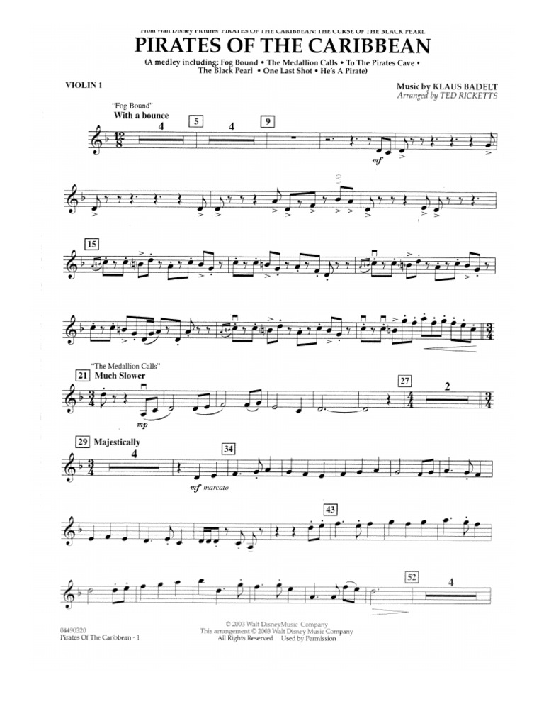 Violin 1 Pdf