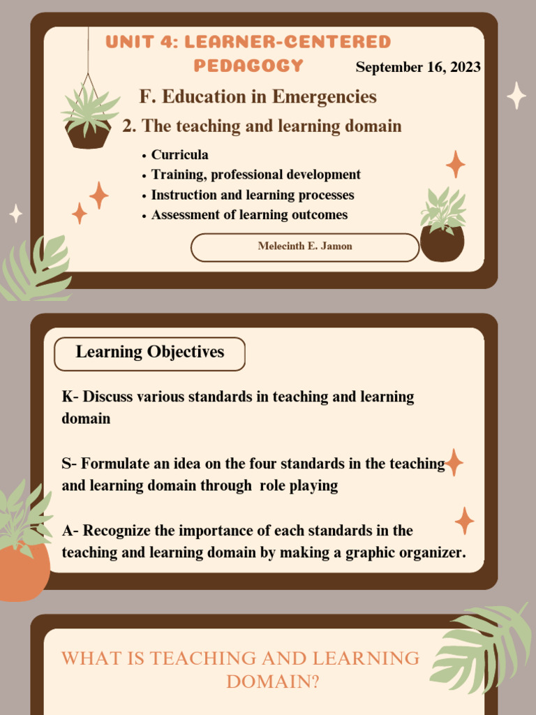 PPT-ED203-JAMON_(2) | PDF | Educational Assessment | Learning
