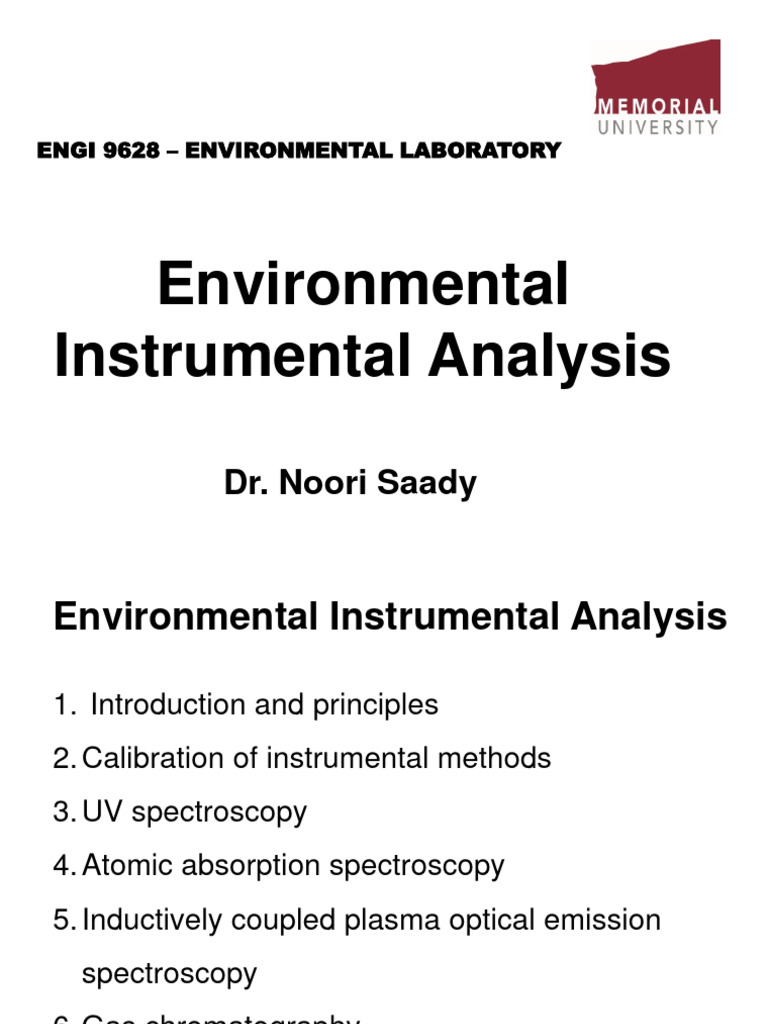 4- Week 4 - Instrumental Analysis | PDF | Gas Chromatography | High ...