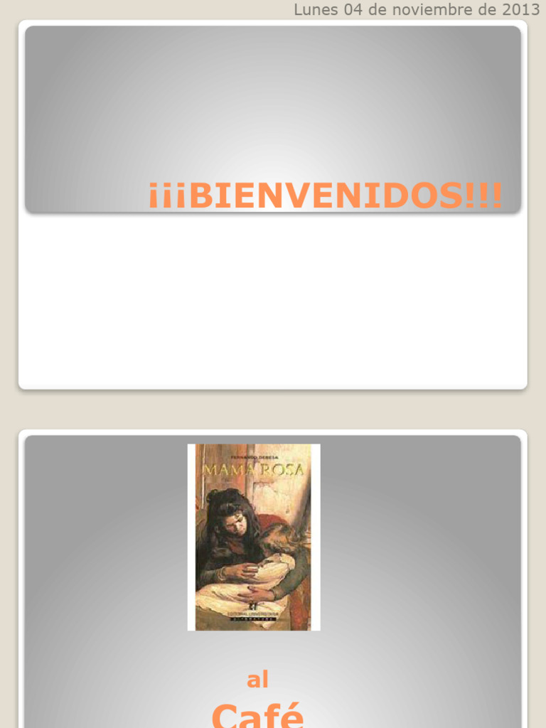 Bienvenidos!!! | PDF