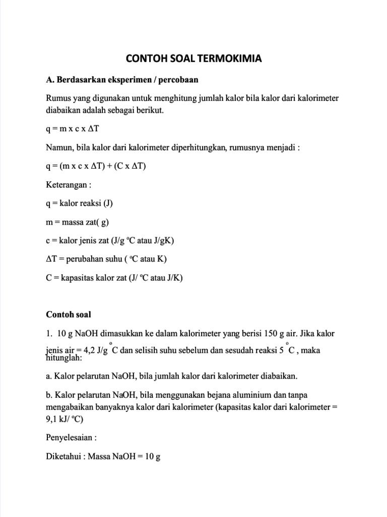 pdf-contoh-soal-termokimia_compress | PDF